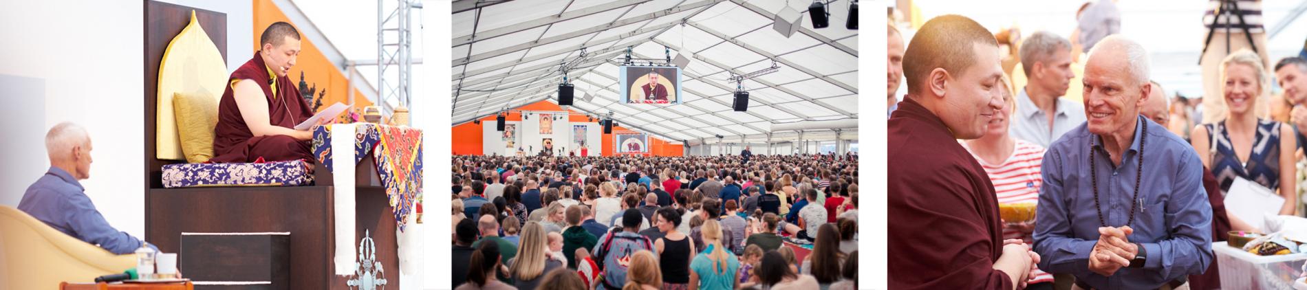 Der große Sommerkurs 2019 - Thaye Dorje, Seine Heiligkeit der 17 ...